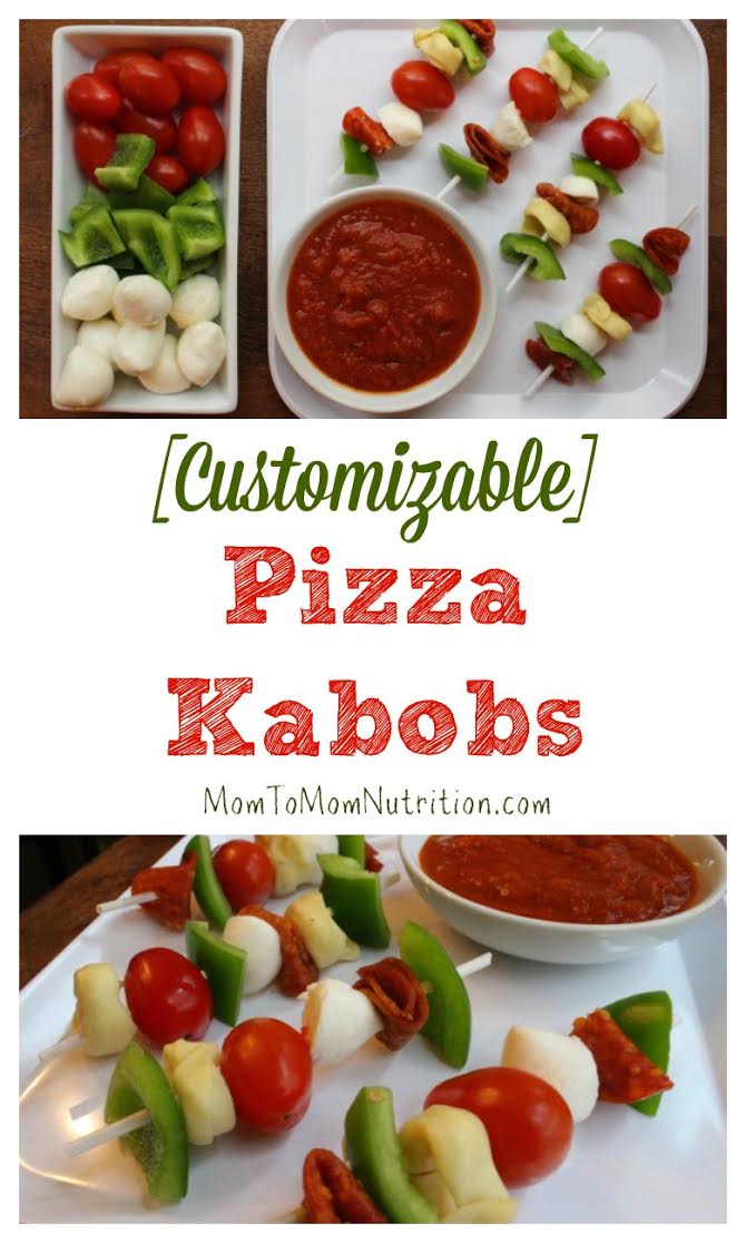 Pizza Kabobs - Mom to Mom Nutrition